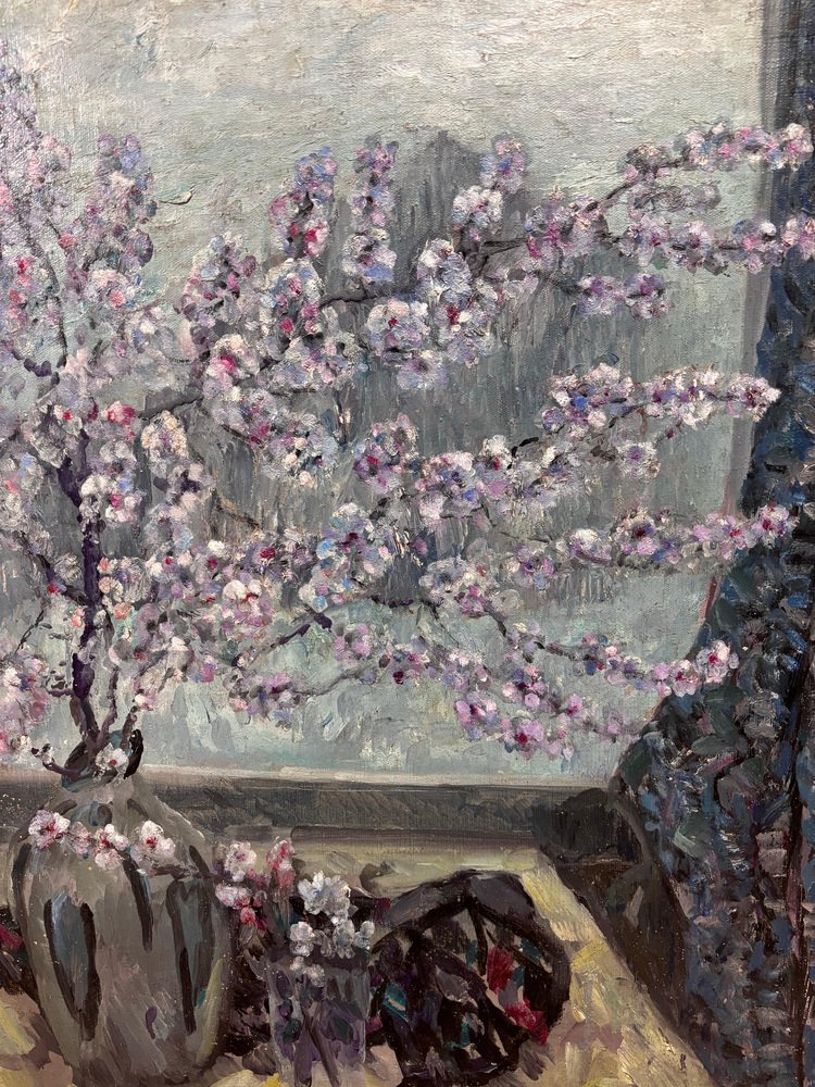 Dmitrij Kosmin, Spring, 1974, Oil Painting for sale at Pamono