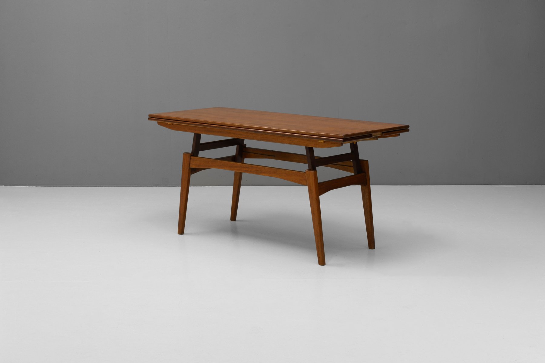 Metamorphic Teak Table, 1960s for sale at Pamono