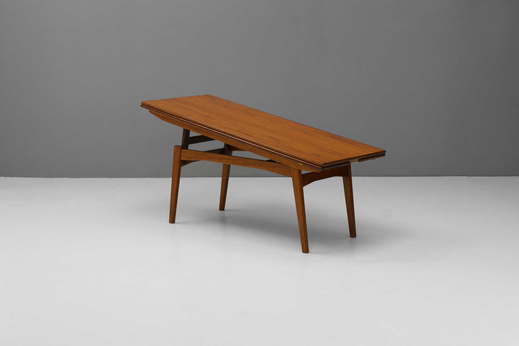 Metamorphic Teak Table, 1960s for sale at Pamono
