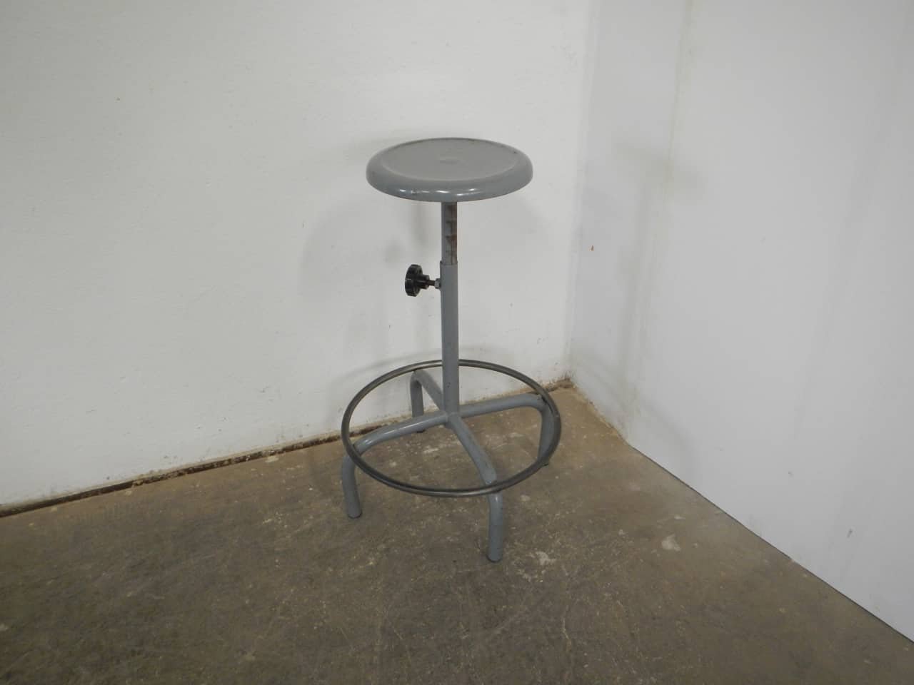 Vintage Iron Stool, 1970 for sale at Pamono