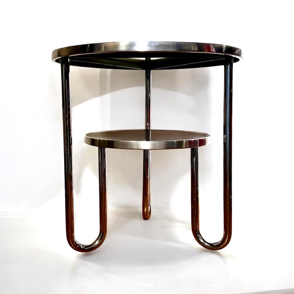 Small Bauhaus Tubular Steel Side Table from Mauser Werke, Mod. RC5 ...