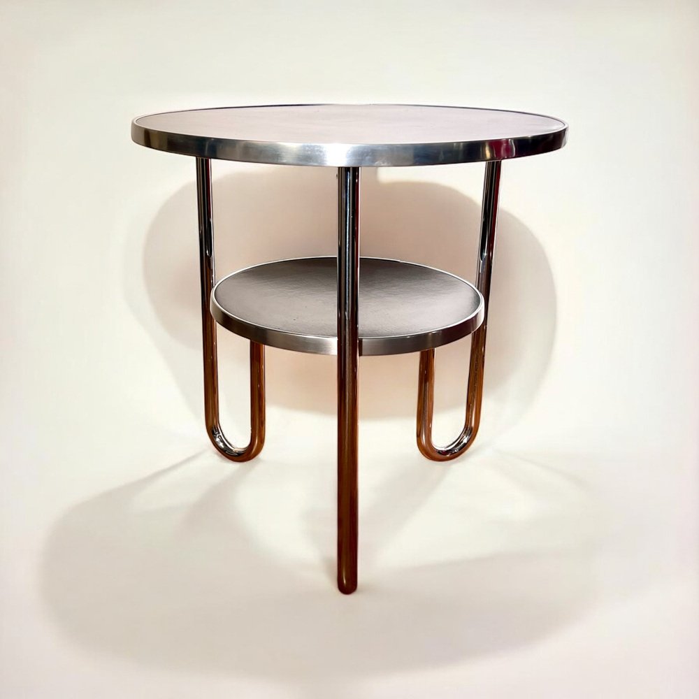 Small Bauhaus Tubular Steel Side Table from Mauser Werke, Mod. RC5 ...