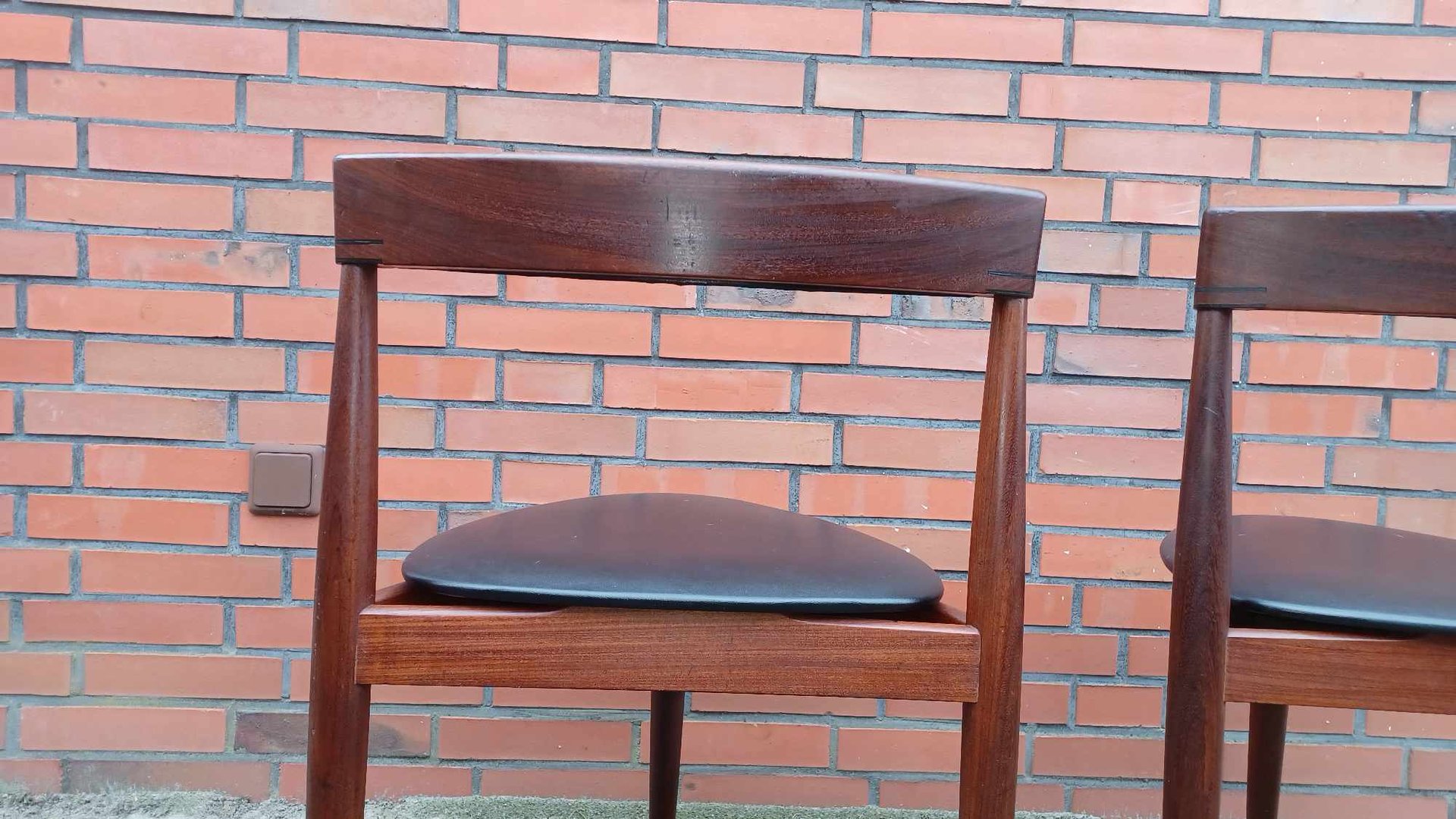 Set of Danish Modern Teak Chairs by Hans Olsen for Frem Røjle, 1960s ...