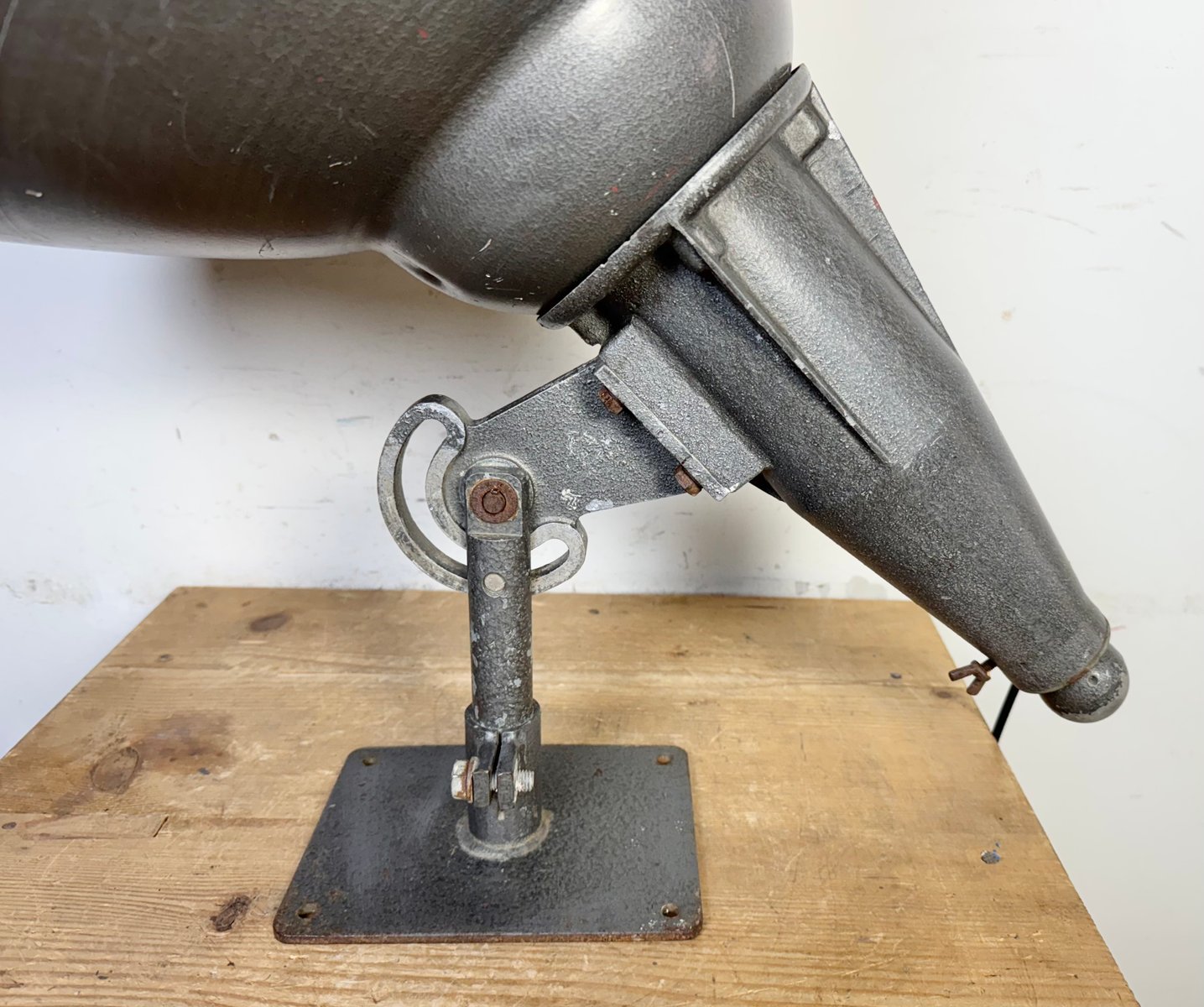 Large Vintage Industrial Aluminium Factory Wall Spotlight from ...