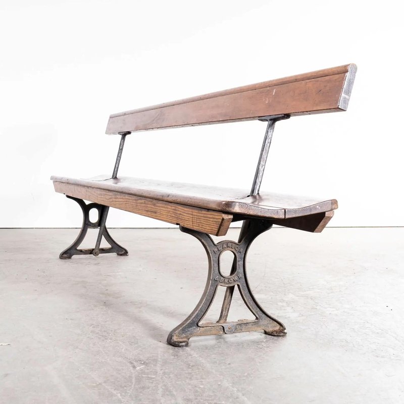 British Model 2339 Station Bench, 1940s for sale at Pamono