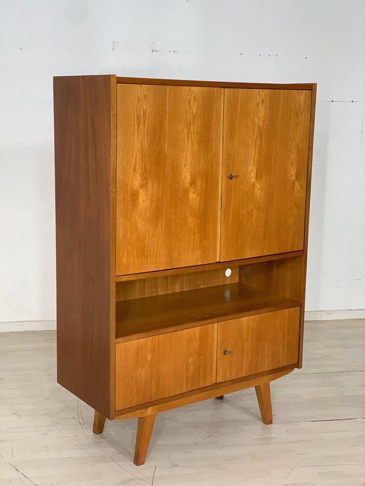 Mid-Century Highboard Cabinet for sale at Pamono