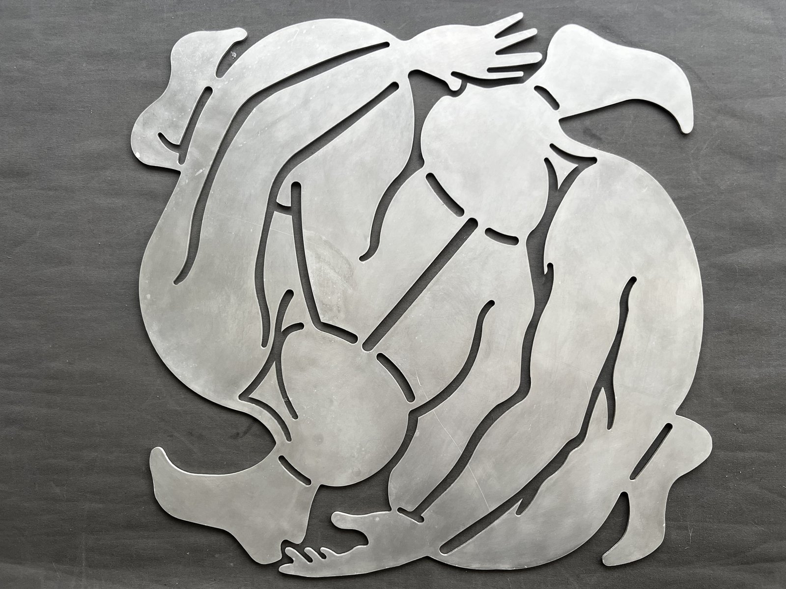 Stephen Littlefield, Orlando Sculpture Plaque, 1980s, Aluminum for sale ...