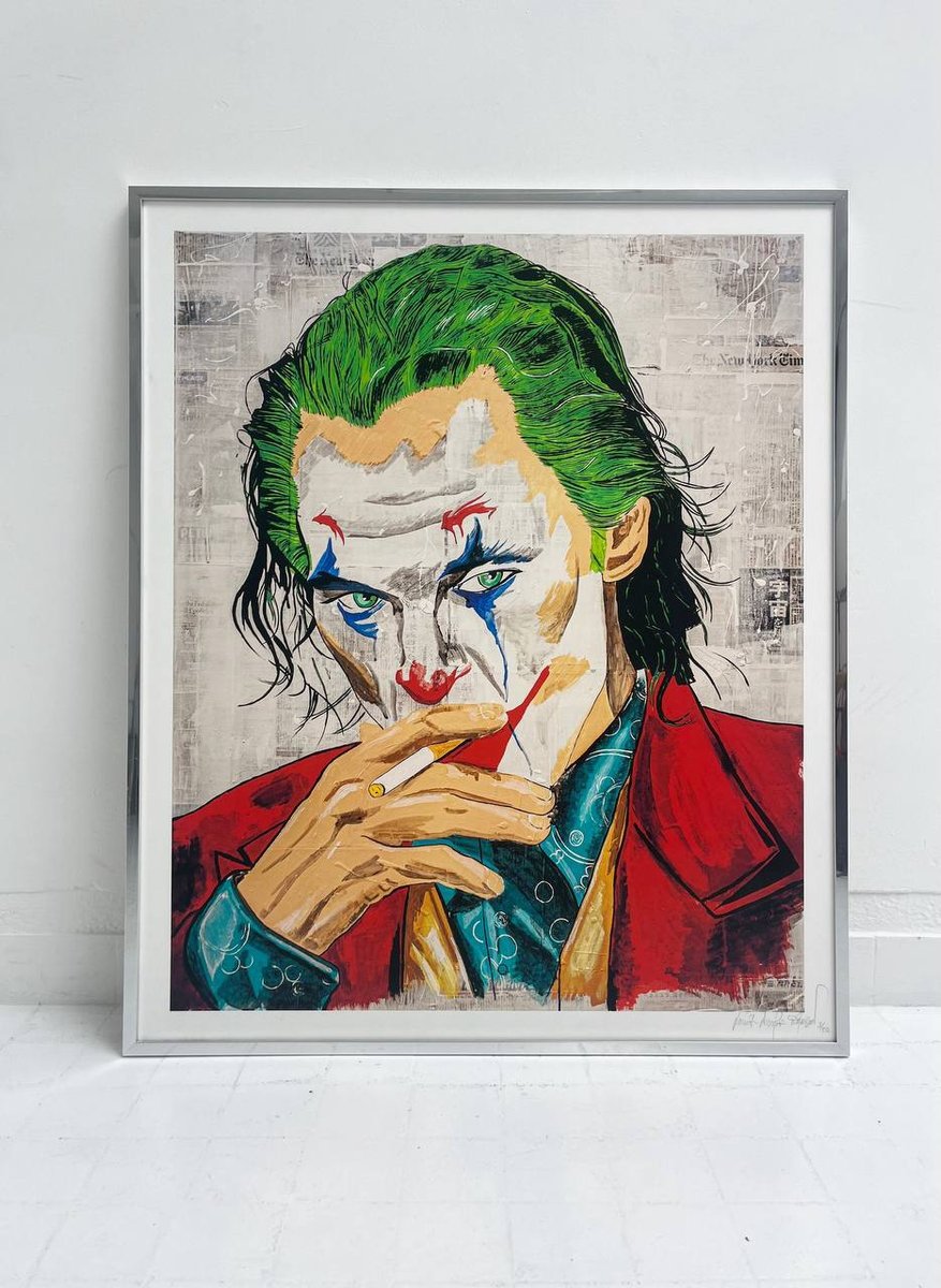 Louis-Nikolas Darbon, The Joker, anni 2000, Serigrafia in vendita su Pamono