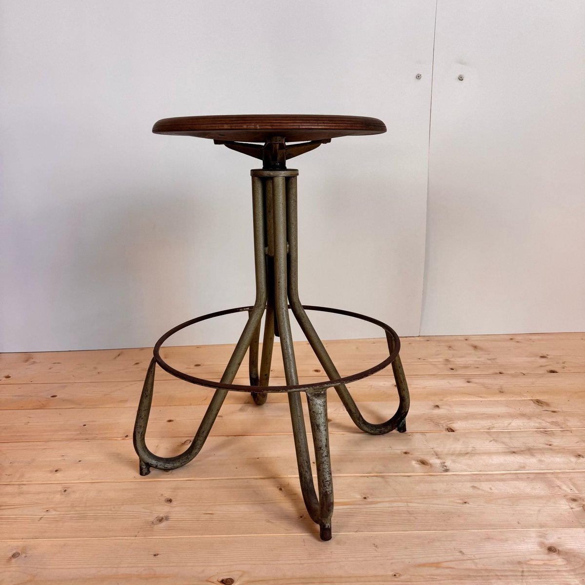 Industrial Stool, Denmark, 1960s for sale at Pamono