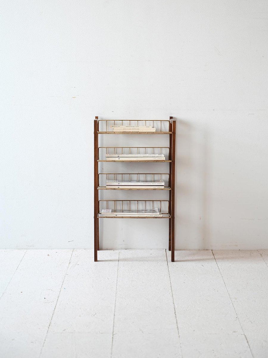 Scandinavian Magazine Rack, 1950s for sale at Pamono