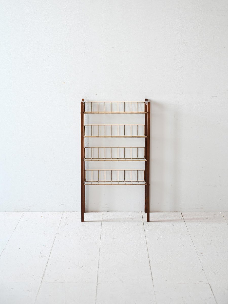 Scandinavian Magazine Rack, 1950s for sale at Pamono