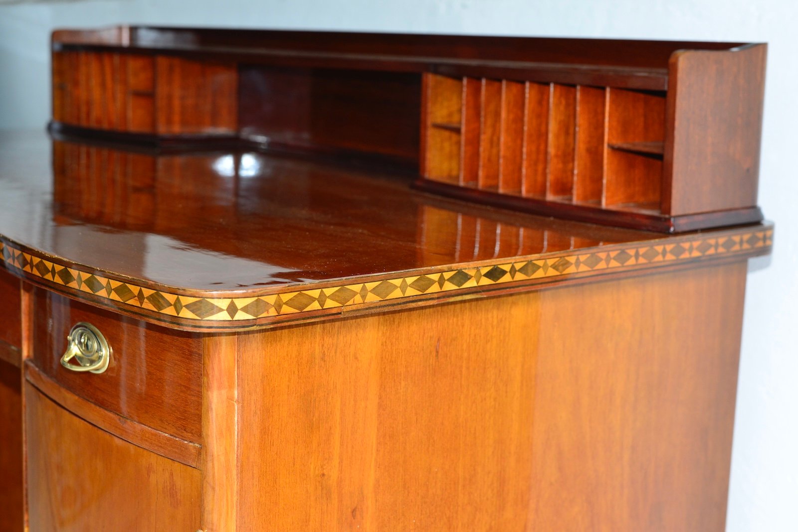 Art Nouveau Desk with Attachment for sale at Pamono
