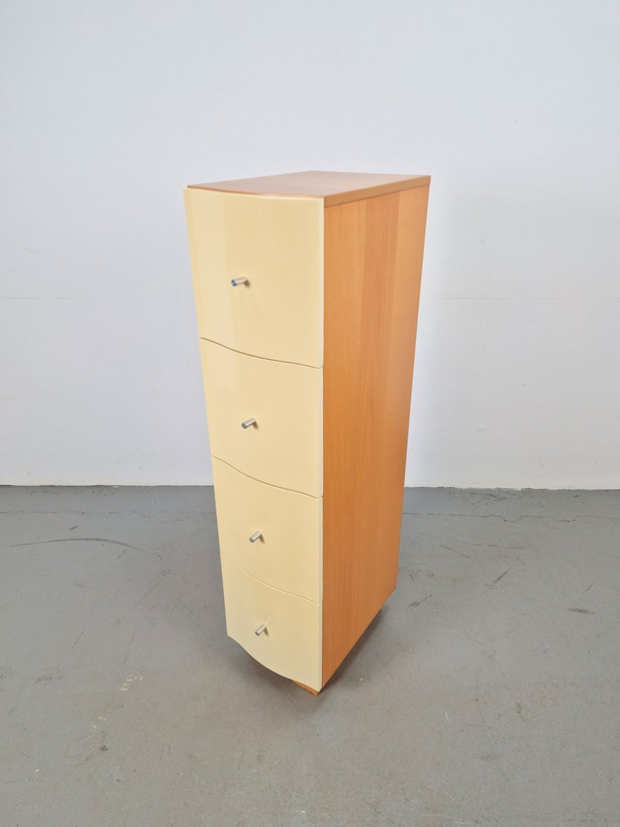 Postmodern Vajer 4 Drawer Cabinet by Thomas Jelinek for Ikea, 1990s for ...