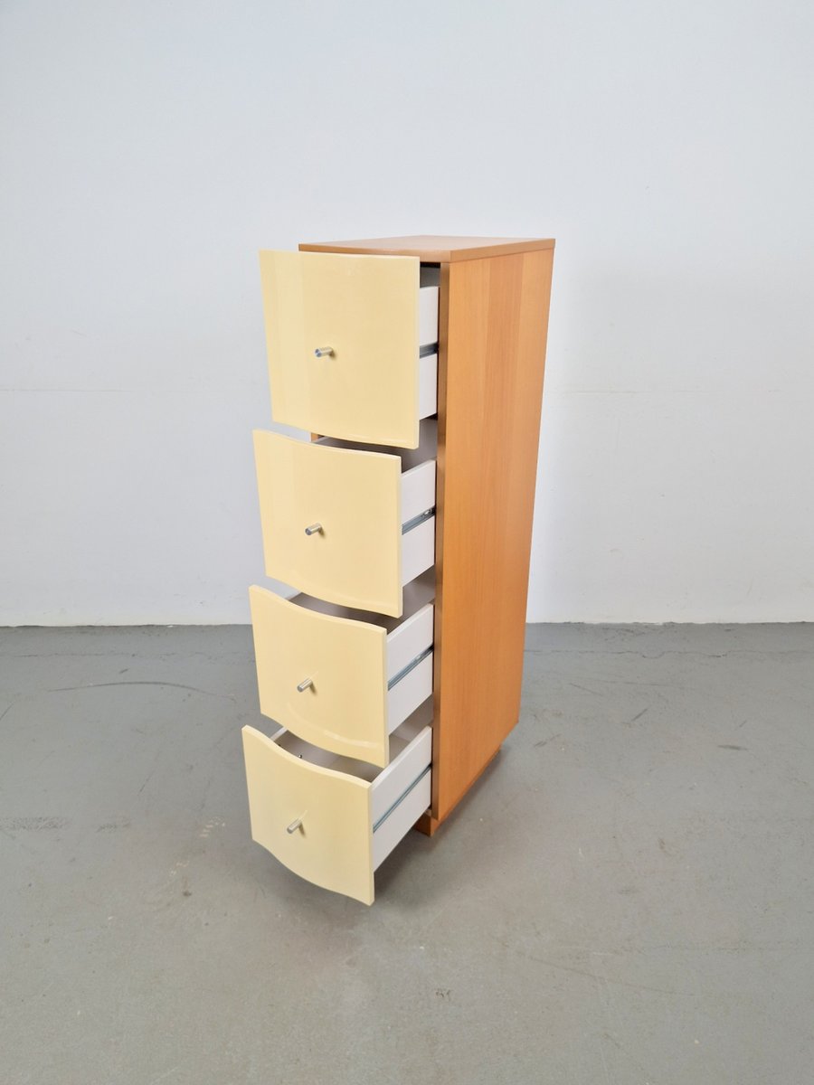 Postmodern Vajer 4 Drawer Cabinet by Thomas Jelinek for Ikea, 1990s for ...