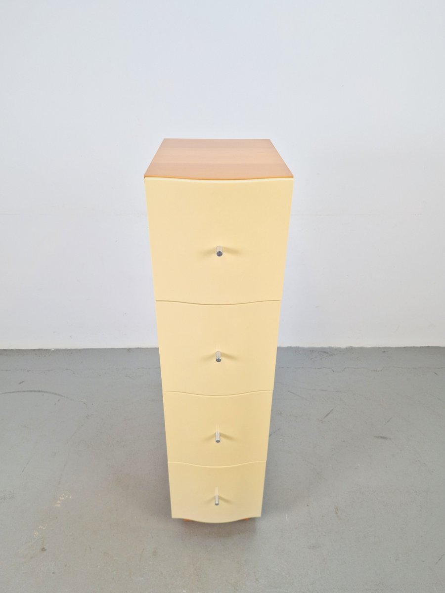 Postmodern Vajer 4 Drawer Cabinet by Thomas Jelinek for Ikea, 1990s for ...