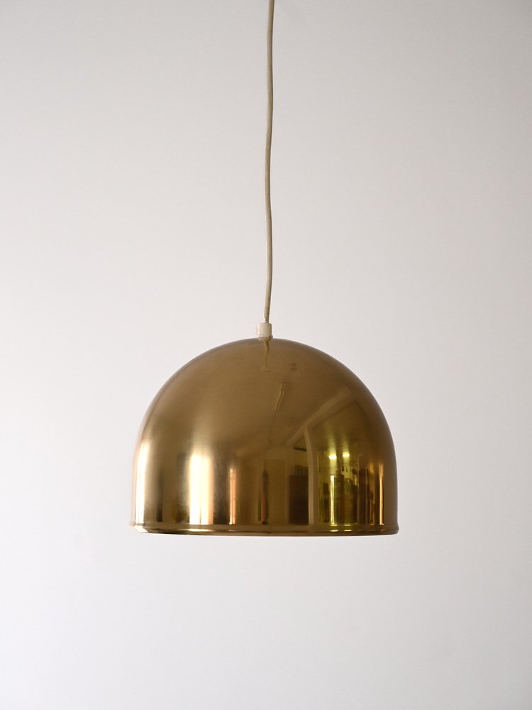 Swedish Lamp in Golden Metal, 1960s for sale at Pamono
