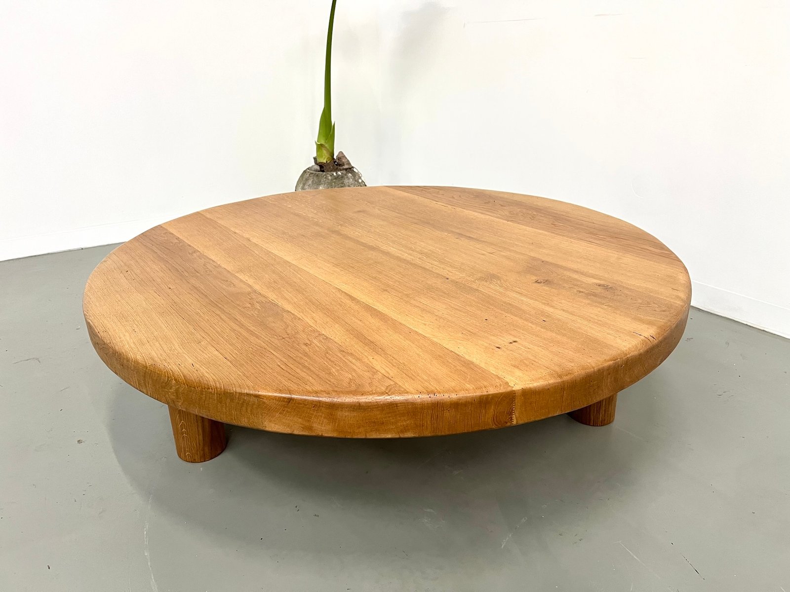 Very Large Round Coffee Table, 1950s for sale at Pamono
