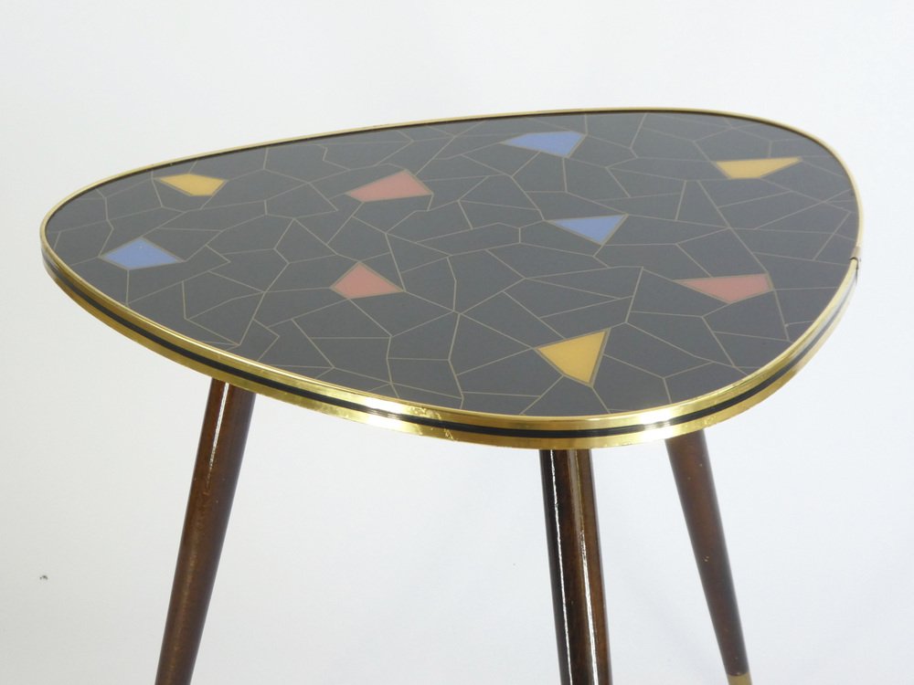 Large German Mosaic Coffee Table for sale at Pamono