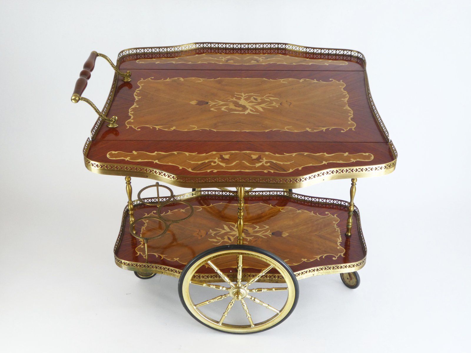 Hollywood Regency Cocktail Trolley for sale at Pamono