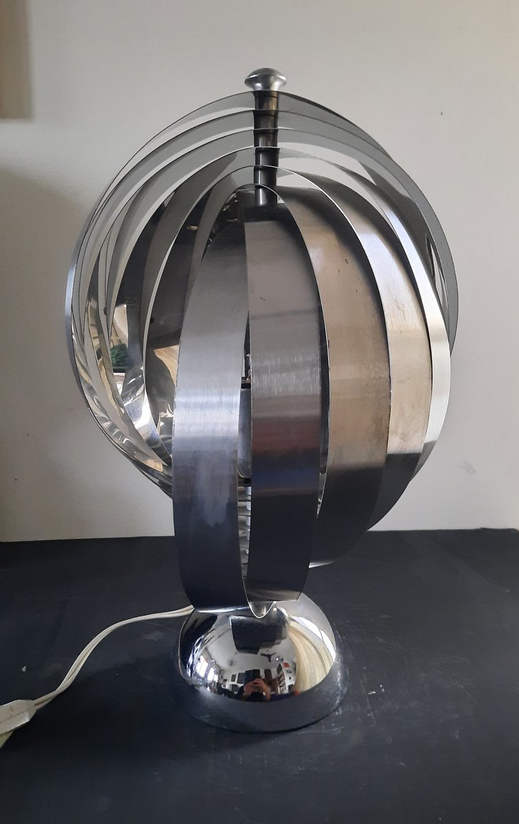 French Table Lamp by Henry Mathieu, 1970 for sale at Pamono