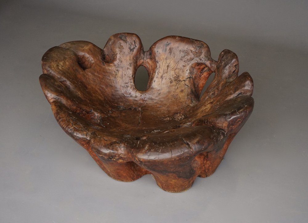 Teak Free-Form Root Wood Chair, 1970s for sale at Pamono