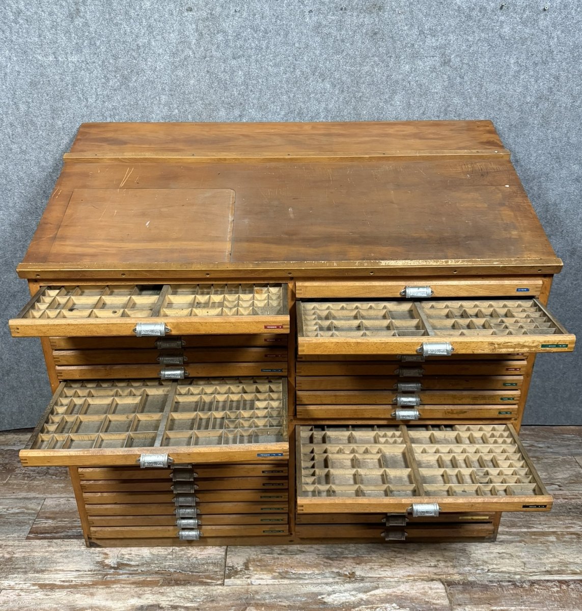 Napoleon III Professional Furniture in Wood from the Solag Brand, Lyon ...