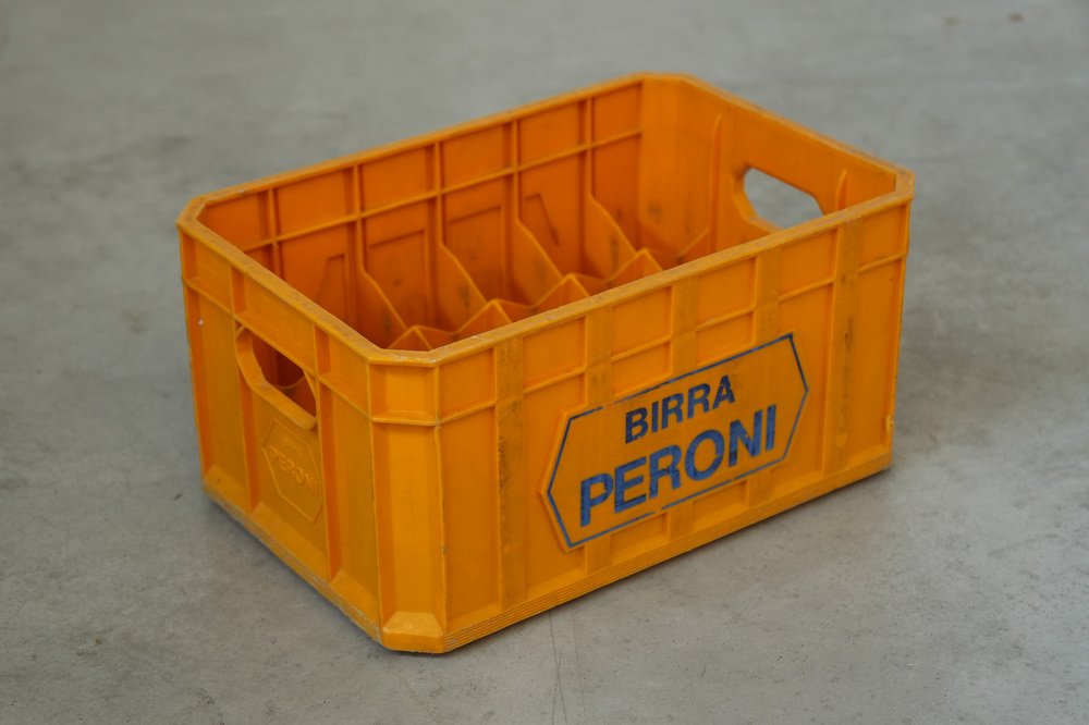 Italian Birra Plastic Crate Beer Collectible from Peroni, 1970s for ...