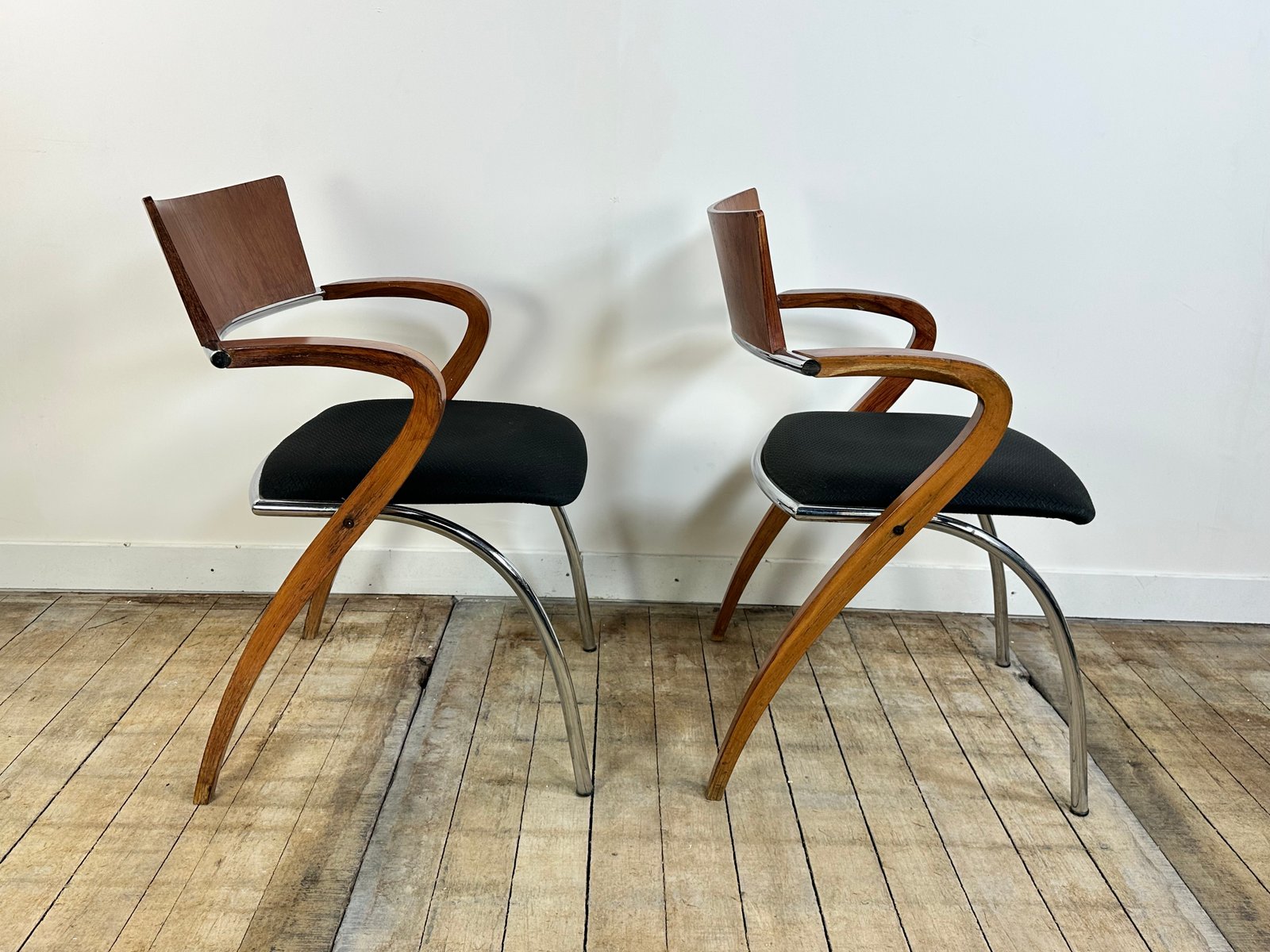 Set of Cancan Model Armchairs by Komplot Design for Arro, 1990s for ...