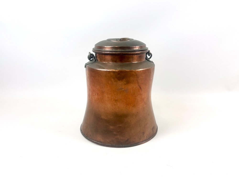 Antique Scandinavians Copper Milk Bucket for sale at Pamono