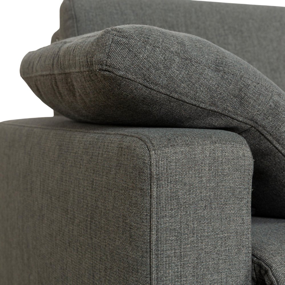 Fabric Corner Sofa in Grey & Grey-Blue from Mondo for sale at Pamono