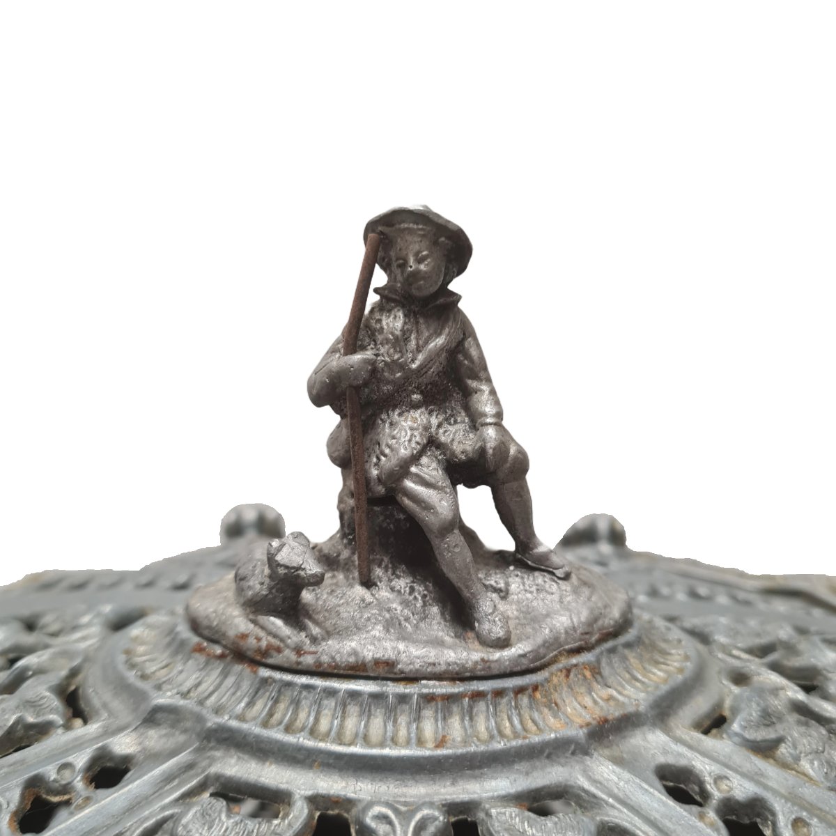 German Metal Jewelry Box, 1950s for sale at Pamono