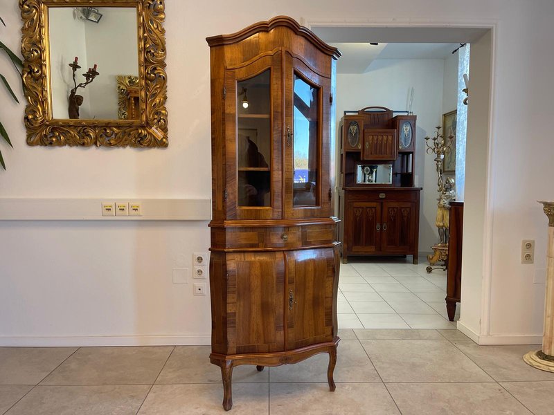 Baroque Corner Dream Display Cabinet, 1980s for sale at Pamono