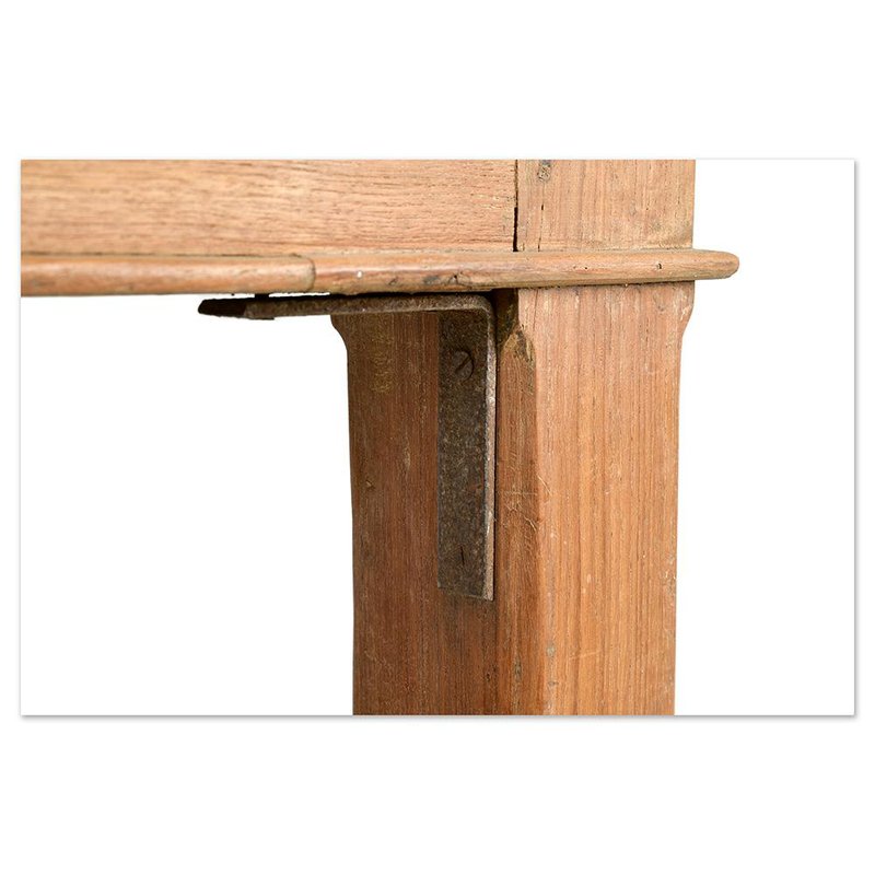 Large Solid Wood Table for sale at Pamono