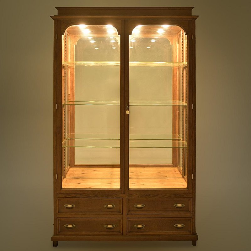 Art Deco Display Cases, Set of 2 for sale at Pamono