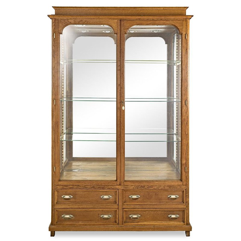 Art Deco Display Cases, Set of 2 for sale at Pamono