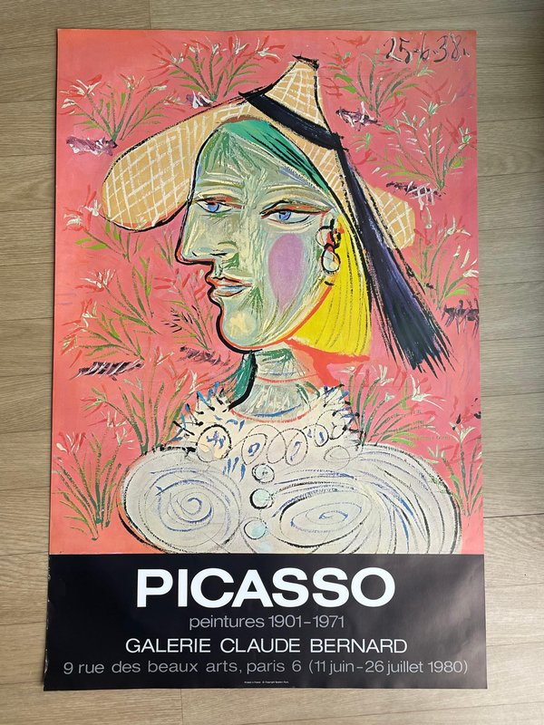 Vintage Original Poster by Pablo Picasso for sale at Pamono