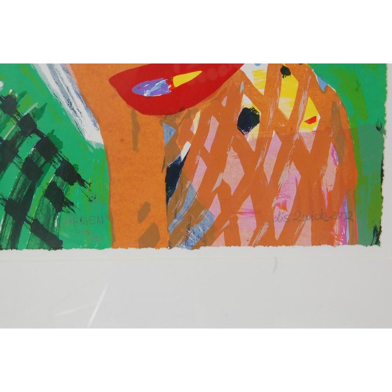 Lis Zwick, Figurative Composition, Lithograph for sale at Pamono