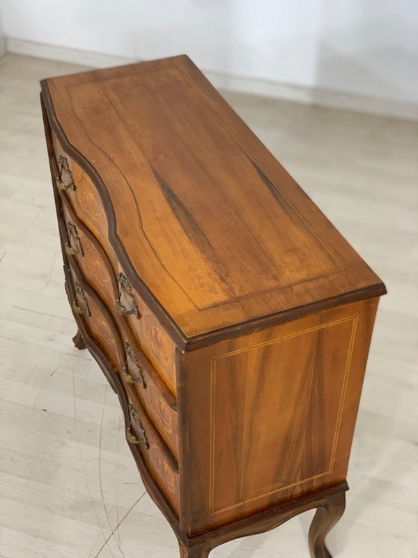 Vintage Baroque Style Chest of Drawers for sale at Pamono