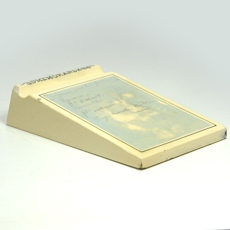 Victorian Desk Porcelain Notebook, 1900s for sale at Pamono