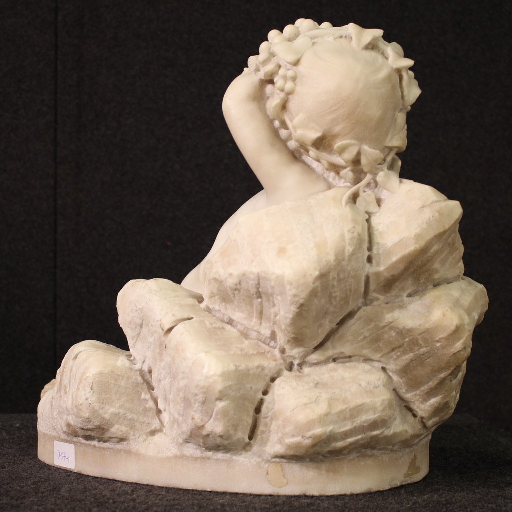 Satyr Sculpture, 1730, Marble for sale at Pamono