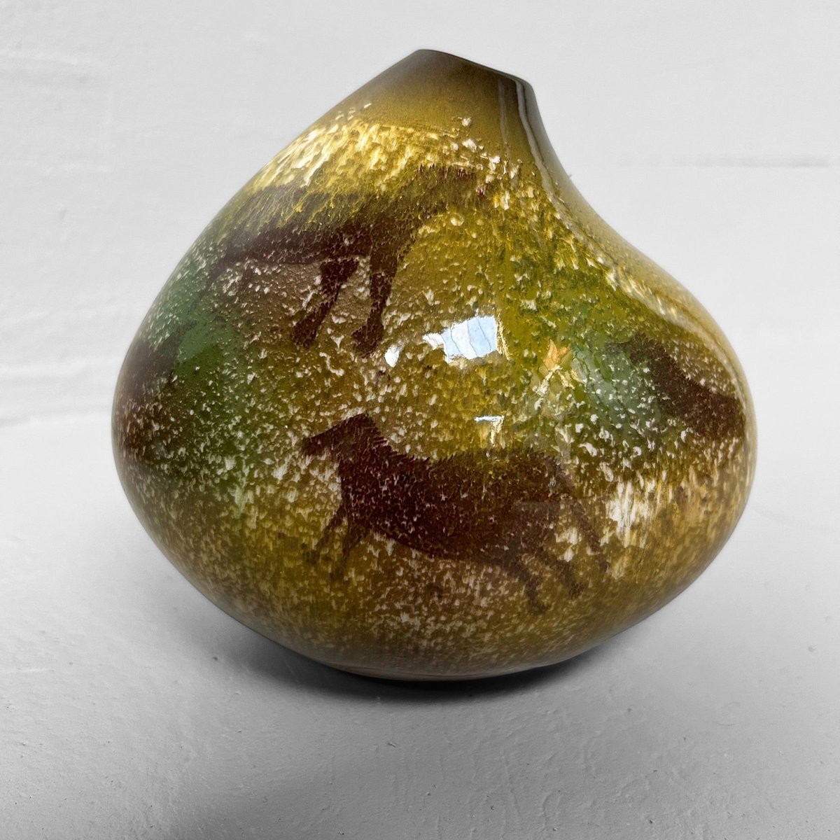 eyei Majolica Lascaux Vase, Japan, 1970s for sale at Pamono