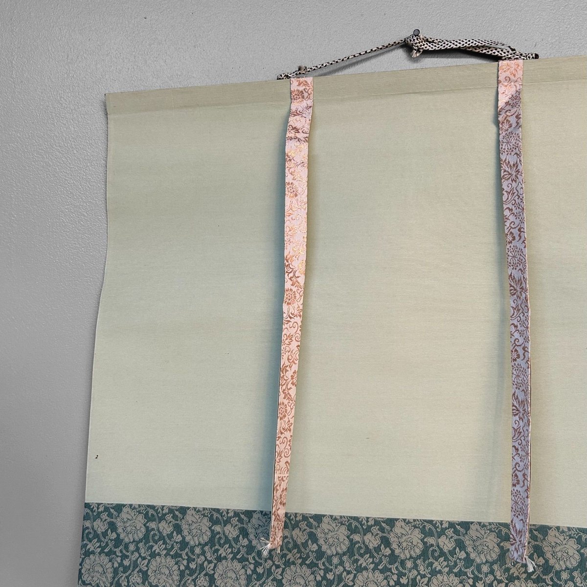 Japanese Kakejiku Hand-Painted Flower Scroll, Shōwa Period, 1950s for ...