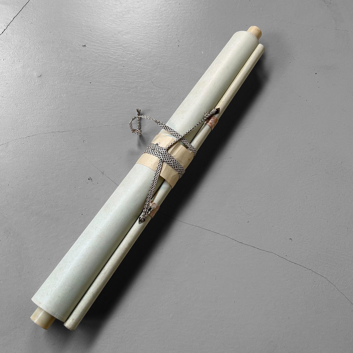 Japanese Kakejiku Hand-Painted Flower Scroll, Shōwa Period, 1950s for ...