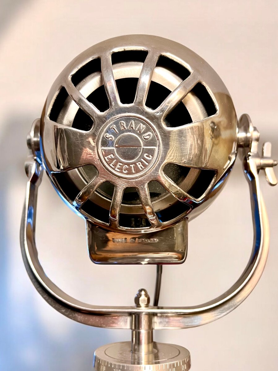 Vintage Floor Lamp Theater Spotlight, England, 1950s for sale at Pamono