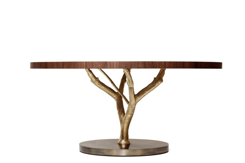 Primitive Round Dining Table by Ginger & Jagger for sale at Pamono