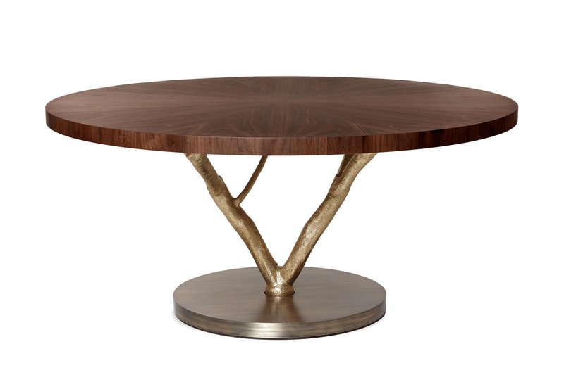 Primitive Round Dining Table by Ginger & Jagger for sale at Pamono