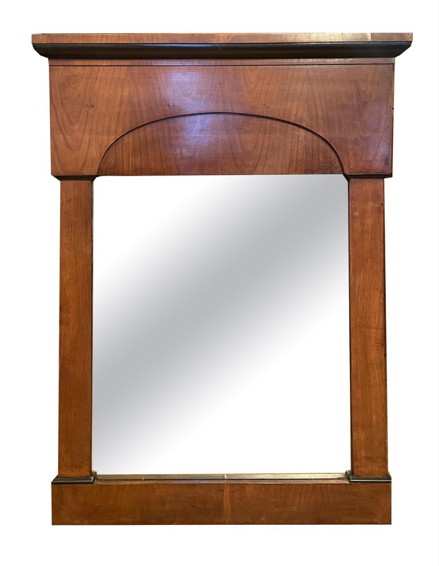 Biedermeier Cherry Tree Mirror for sale at Pamono