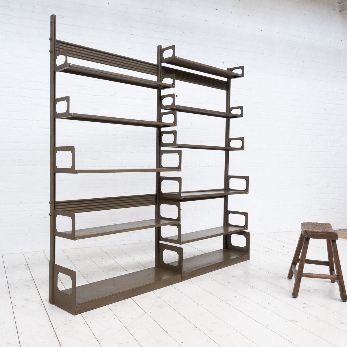 Strafor Metal Bookcase, 1930s for sale at Pamono