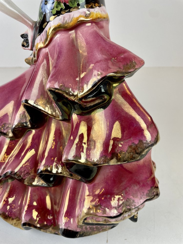 Ceramic Flamenco Dancer from Formento, 1950s-1960s for sale at Pamono