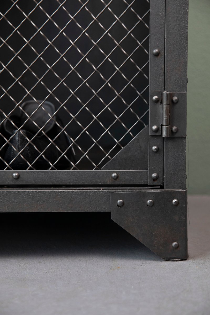 Metal Mesh Locker from Gantois, 1930s for sale at Pamono